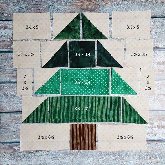 Christmas Tree Quilt - Free Pattern