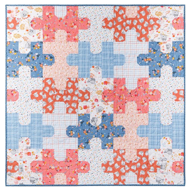 Puzzle Quilt: A Creative and Fun Quilt Pattern to Sew Today