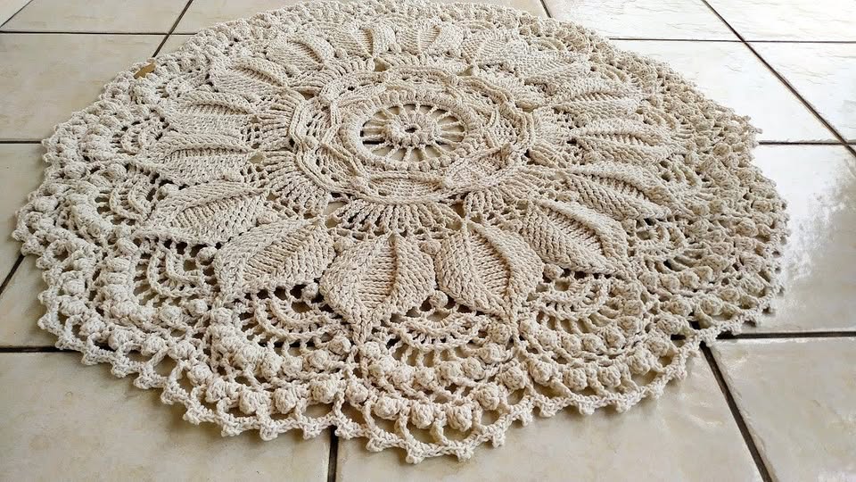 Russian Rug in Escudo Crochet – Step-by-Step