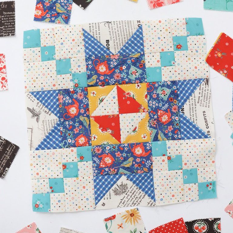 Sparkle Quilt Block - Quilt Pattern