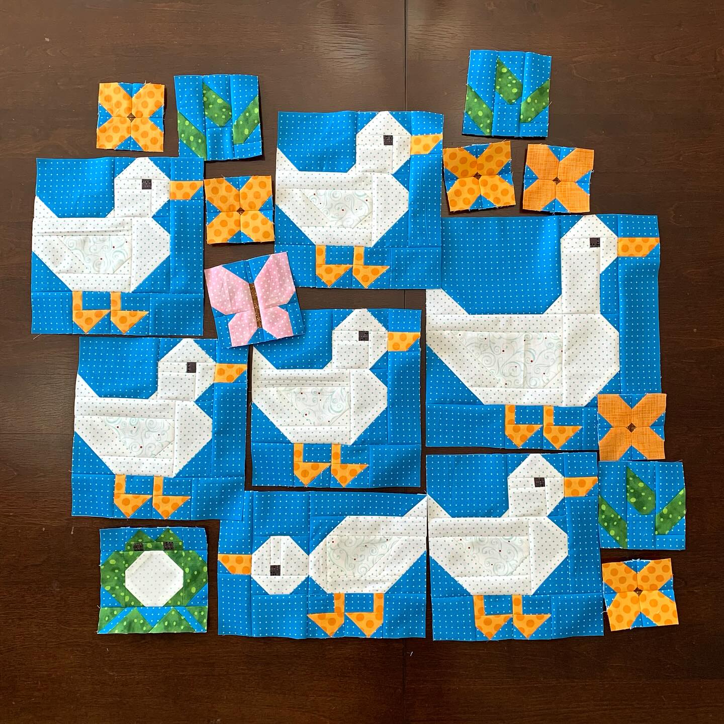 Ducks - Quilt Pattern