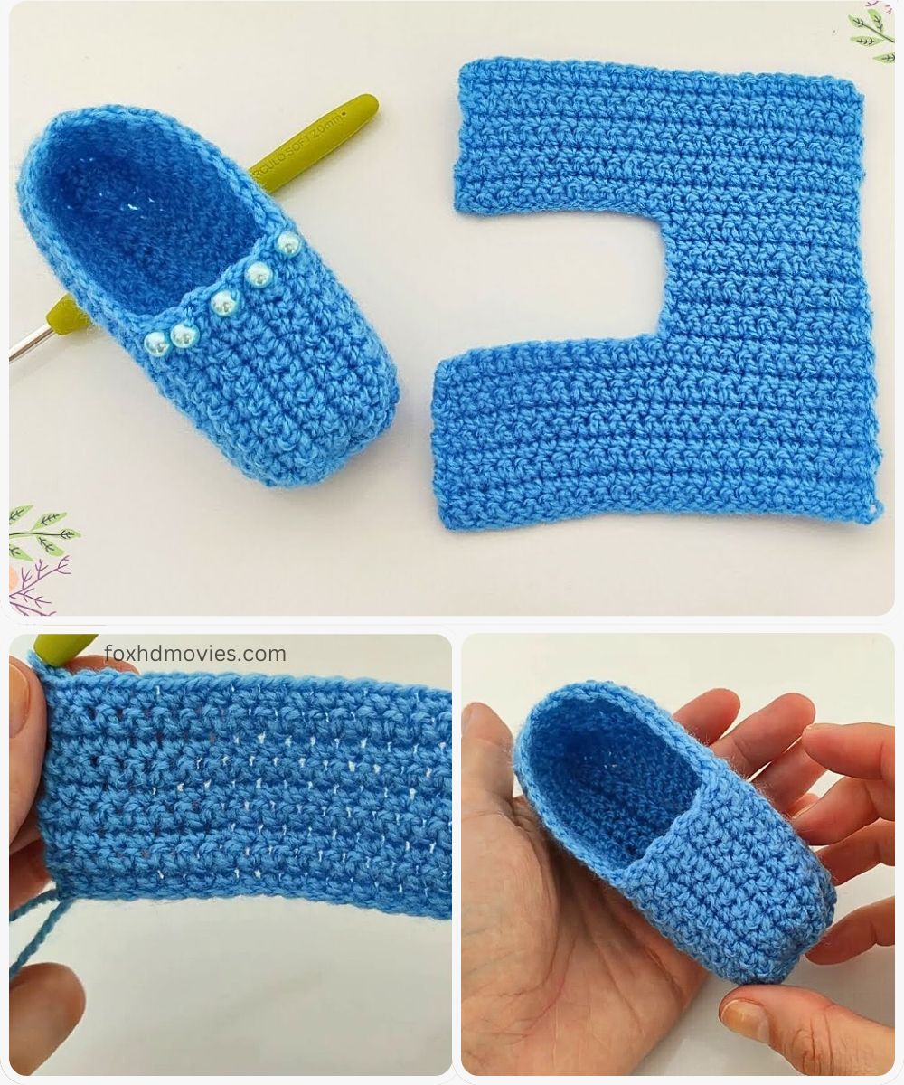 Easy Baby Shoe - Crochet Pattern