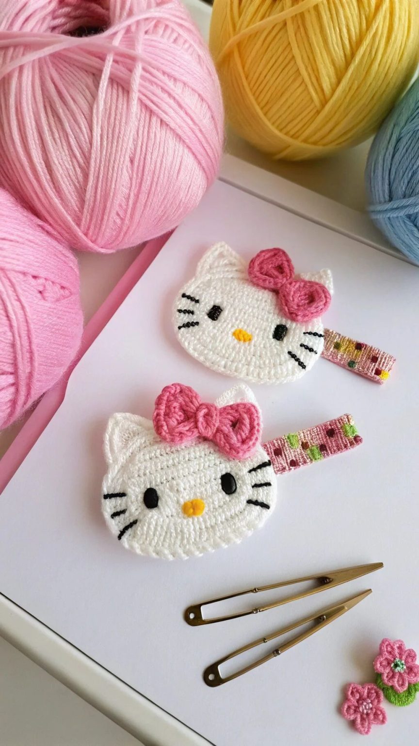 Hello Kitty Applique Pattern