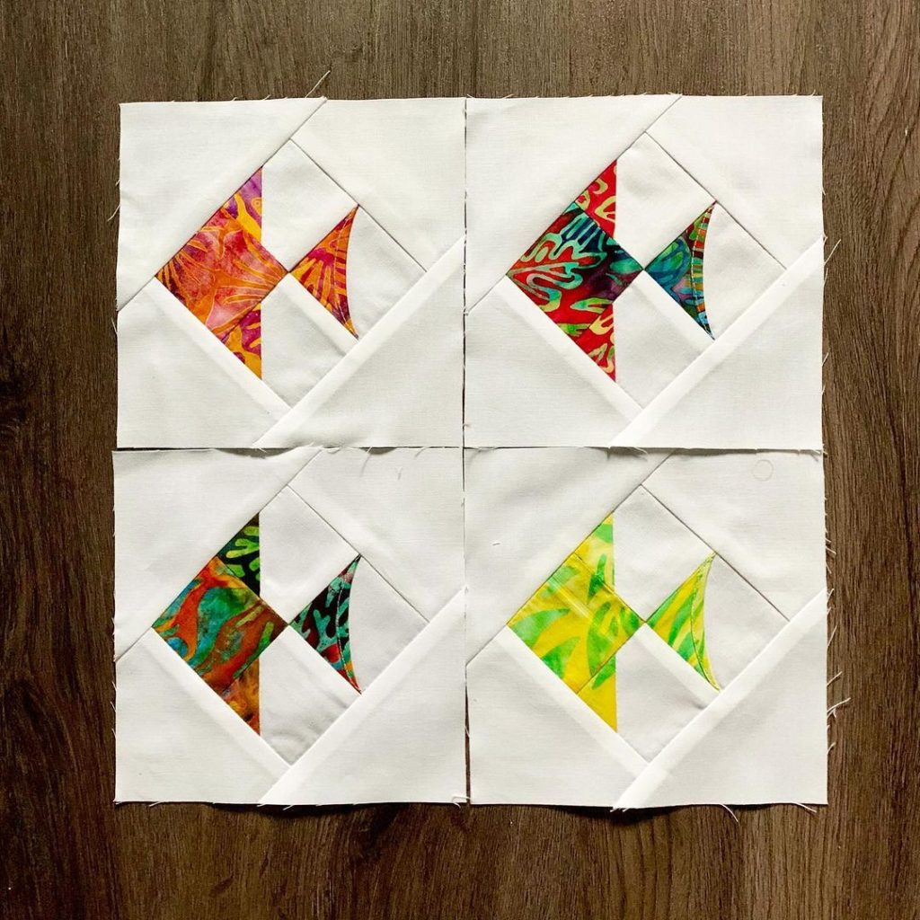Fish Block Quilt Pattern