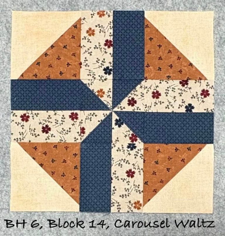 Carousel Block Quilt Pattern