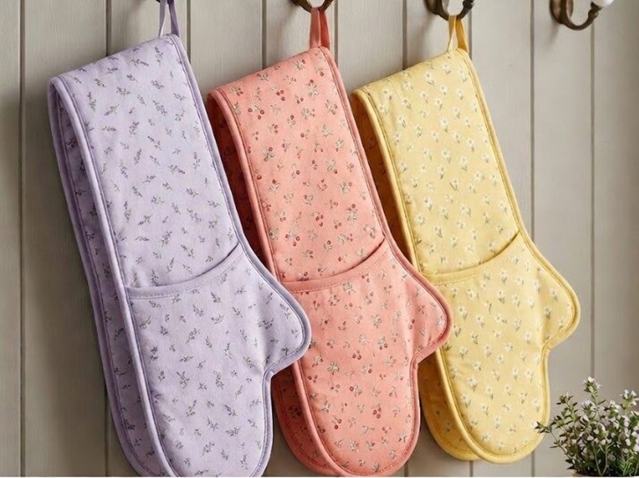 Double-End Quilted Pot Holder Mitte Pattern